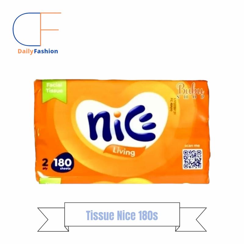 TISSUE NICE FACIAL 180 SHEET 2PLY / GORSIR TISSUE MURAH NICE - Shop ...