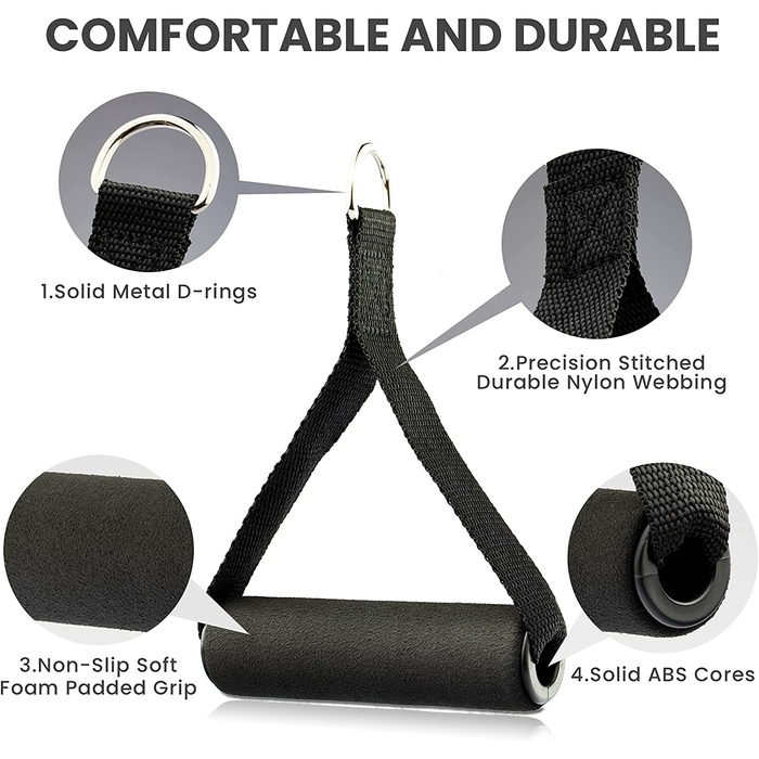 Jual Pull Handles Cable Machine Attachments/Tali Pegangan Yoga Fitness ...