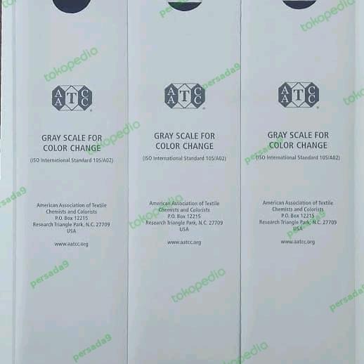 Jual AATCC Gray Scale for Staining - Kota Bandung - Persada9 | Tokopedia