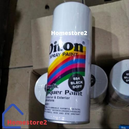 Cat Semprot Pylox / Pilok Ditton 300 CC 884 Black Doff / Hitam - Shop ...