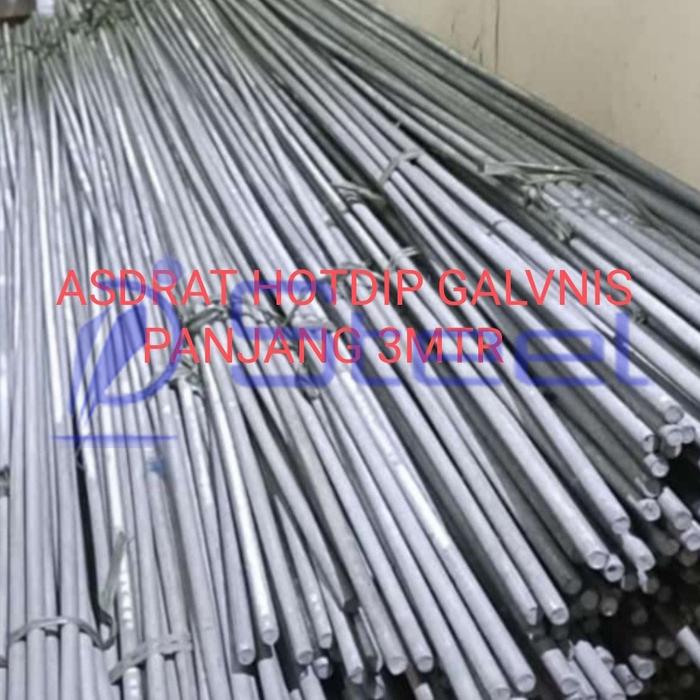 Jual As Drat Besi Galvanis M10 | Long Drat Besi M10 x 3M - Jakarta ...