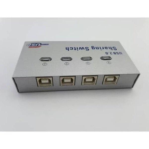 AUTO SWITCH USB PRINTER 2.0 NYK 4 PORT UY-04A - Shop | Tokopedia