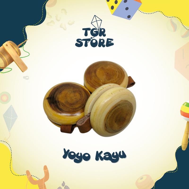 Permainan Tradisional Yoyo Kayu - Shop | Tokopedia