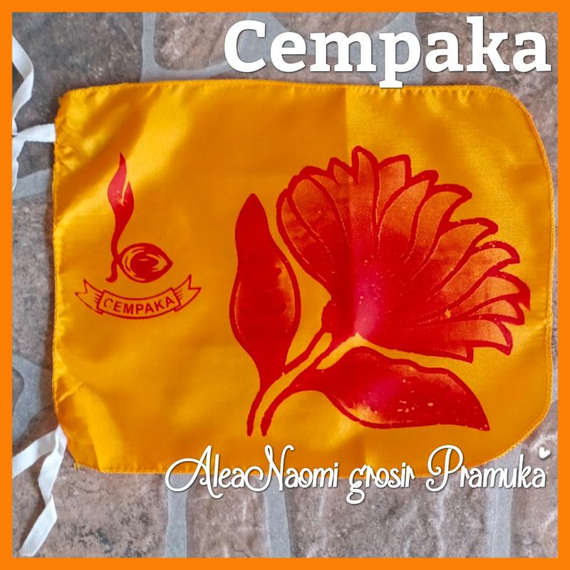bendera regu pramuka bunga cempaka - Shop | Tokopedia