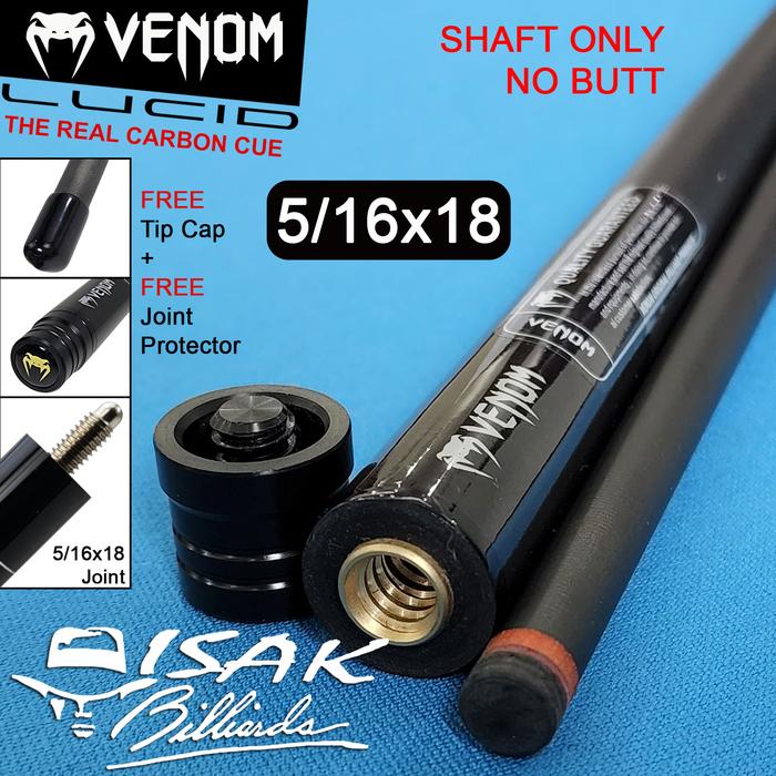 Jual Venom Carbon Extra Shaft 5/16x18 (NO Butt) - Cue Murrey Rage ...