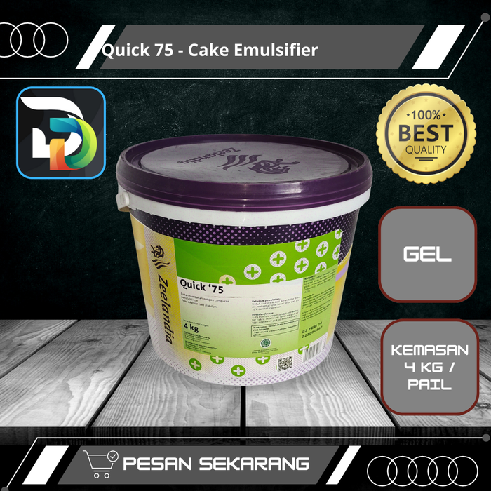 Jual zeelandia Quick 75 penstabil kue 4 kg/pail - Kota Bekasi - Duta ...