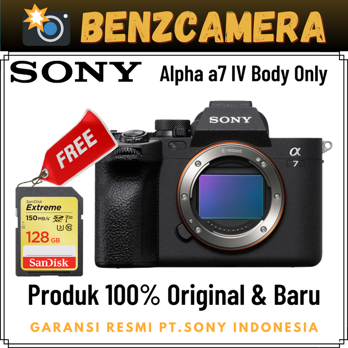 Jual Sony a7IV a7 IV a7 Mark iV Body Only Mirrorless Camera - PWP 50mm ...