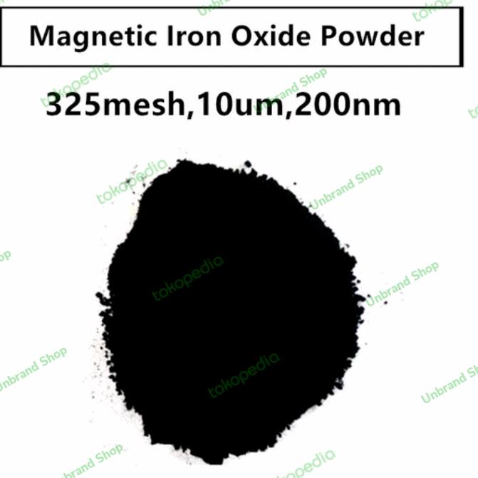 Jual Magnetic powder fe304 fe3O4 serbuk iron oxide 100grm ultrafine ...