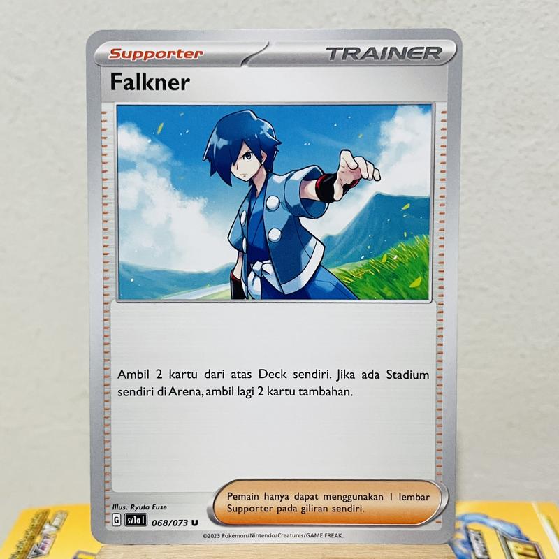 Falkner sv1a kartu Pokemon Indonesia TCG card - Shop | Tokopedia
