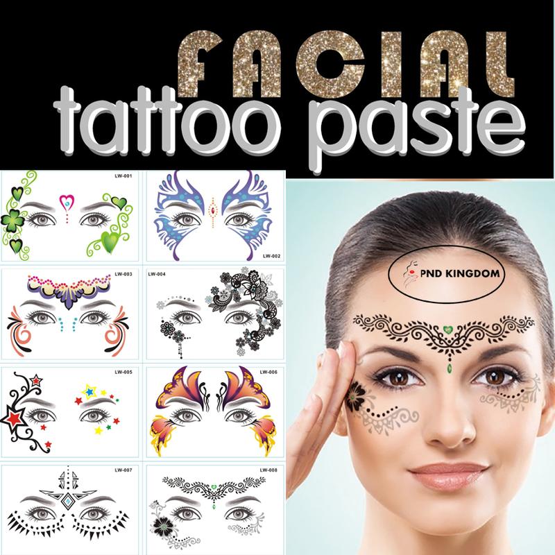 [ NEW LW ] Tato Wajah Sticker Muka / Stiker Wajah Pesta / Face - Shop ...