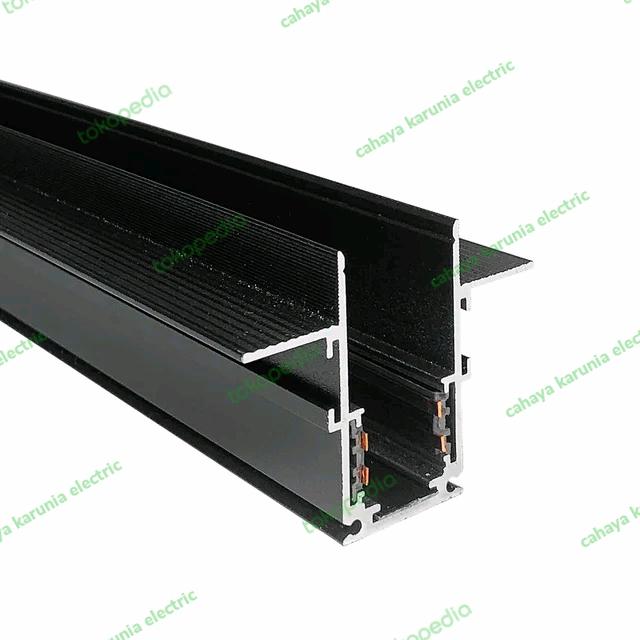 Jual LED magnetic track light rel lampu - tracklight rail INBOW - 1 ...