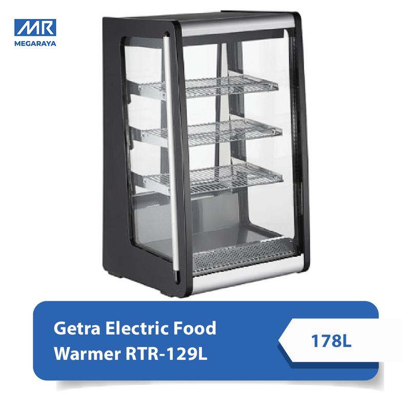 Getra Kulkas Showcase Sliding Penghangat Makanan RTR129L / RTR-129L ...