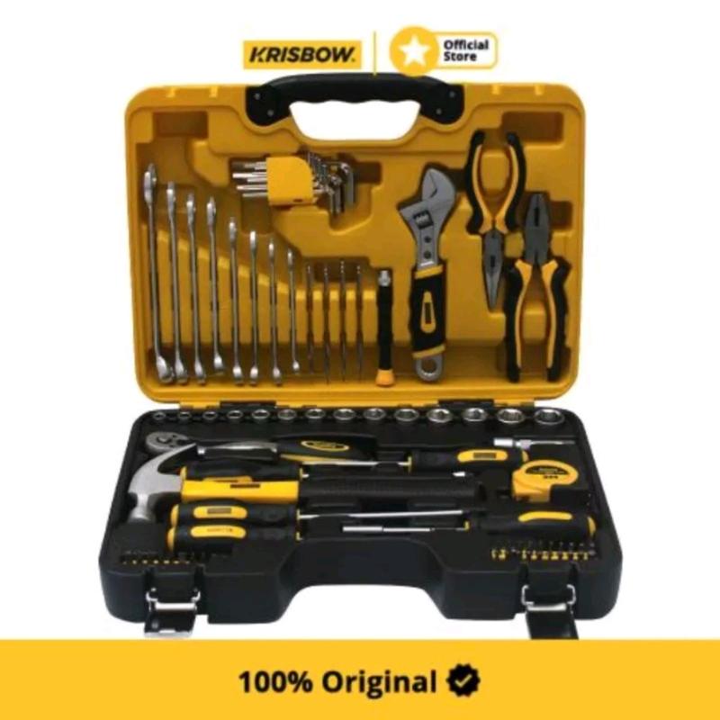 toolkit 78 box set tool kit ORIGINAL Krisbow Kotak Perkakas Mekanik ...