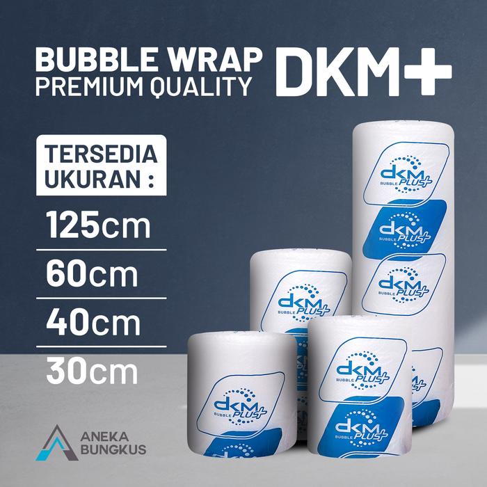 Jual Plastik bubble wrap premium tebal 50meter bubble wrap rusfet dkm+ ...