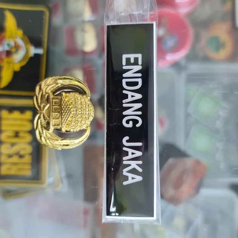 Paket nama dada dan pin korpri - Shop | Tokopedia