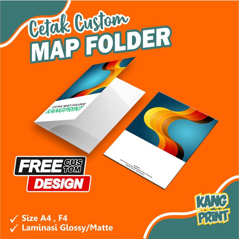 Cetak Map Custom,Map Sekolah Map Kantor,Map Folder Free Desain - Shop | Tokopedia
