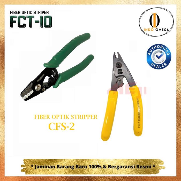Jual Tang Fiber Optic Stripper FCT-10 - 3 in 1 / CFS-2 - FCT-10 ...