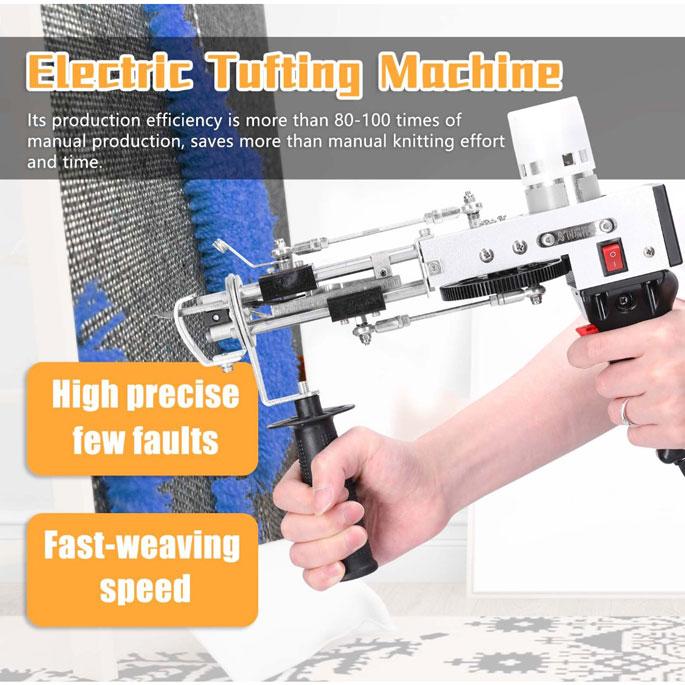 alat Jahit Karpet Carpet mesin jahit karpet Tufting Flocking Gun Cut ...