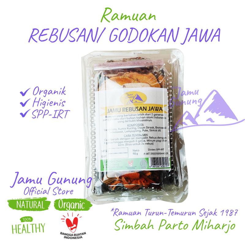 Racikan Jamu Rebus Pegal Linu - Obat Tradisional Anti Capek - Shop ...
