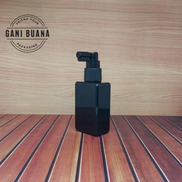 Jual BOTOL SPRAY NOZZLE 100ML KOTAK HITAM TUTUP SPRAY HITAM - Kota ...
