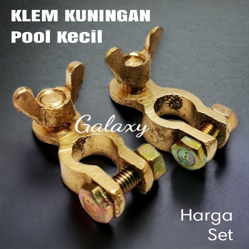 Klem Accu / Aki Kuningan Kecil Harga / Set - Shop | Tokopedia