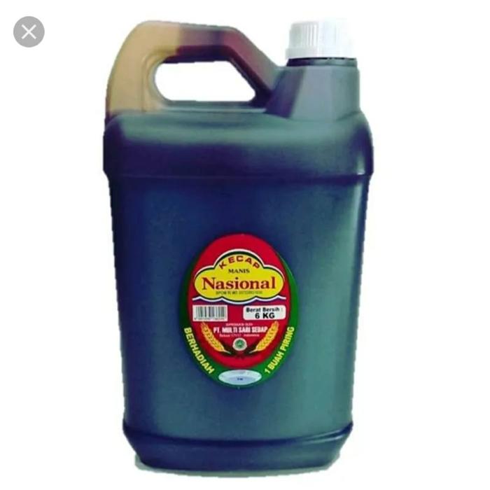 Jual Kecap Manis Nasional Jerigen 6Kg Khusus Cargo Dan Expedisi - Kota ...