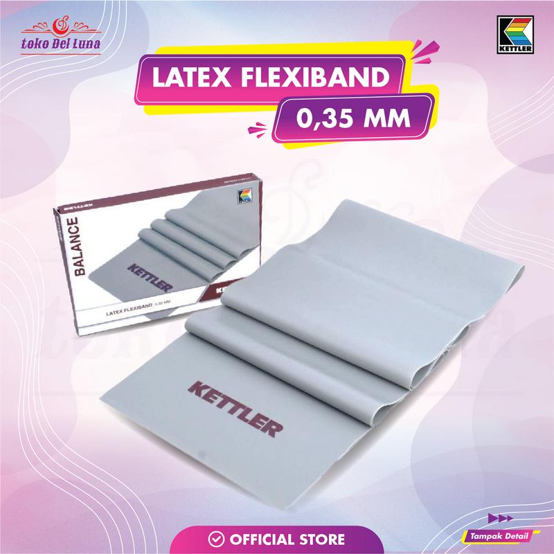 Resistance band KETTLER LATEX FLEXIBAND 0.35MM - Shop | Tokopedia