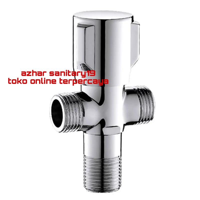stop kran tee kuningan double kran kloset cabang jet shower model ...