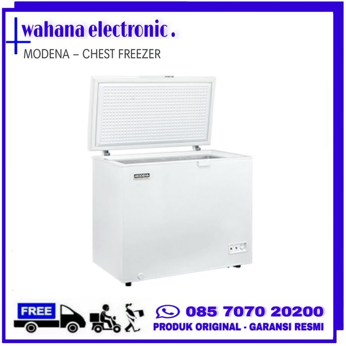Jual MODENA MD0210MLWH CHEST FREEZER BOX MD0210 210 L / 199 L MD-0210 ...
