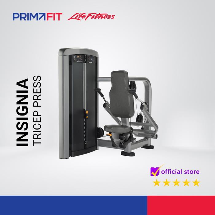 Jual Life Fitness Insignia Tricep Press Standard Color Original ...