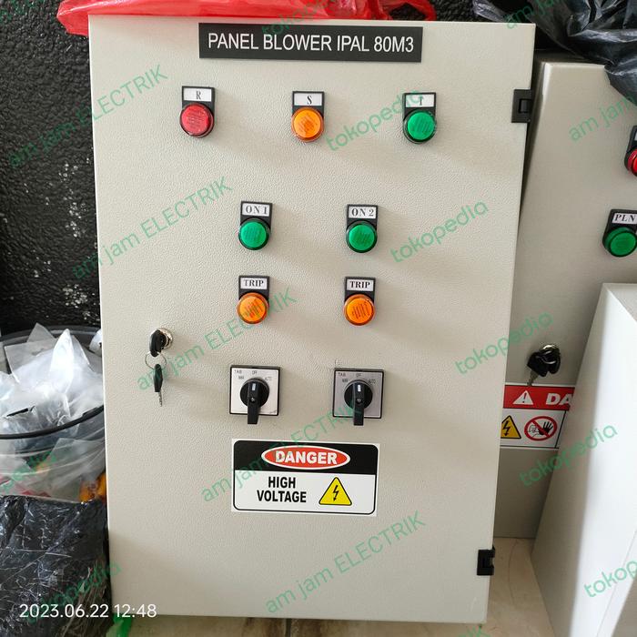 Jual PANEL blower Ipal 4kw (80M³) - MCCB 3p 30a Schneider - Kab. Bekasi ...