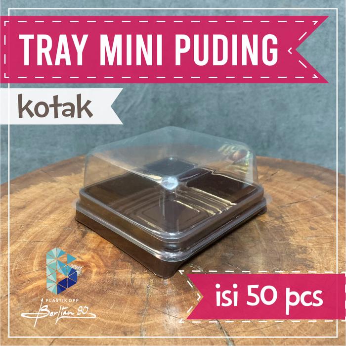 Jual Mika Mooncake Tutup Tempat Kue Bulan / Tray Mika Puding Mini Kotak ...