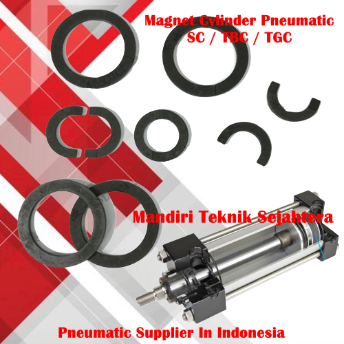Jual Magnet air cylinder pneumatic SC / TBC / TGC / MCQA standard ...