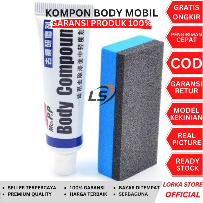 Compound Mobil Penghilang Baret Kasar Pengkilap Body Mobil Motor - Shop ...