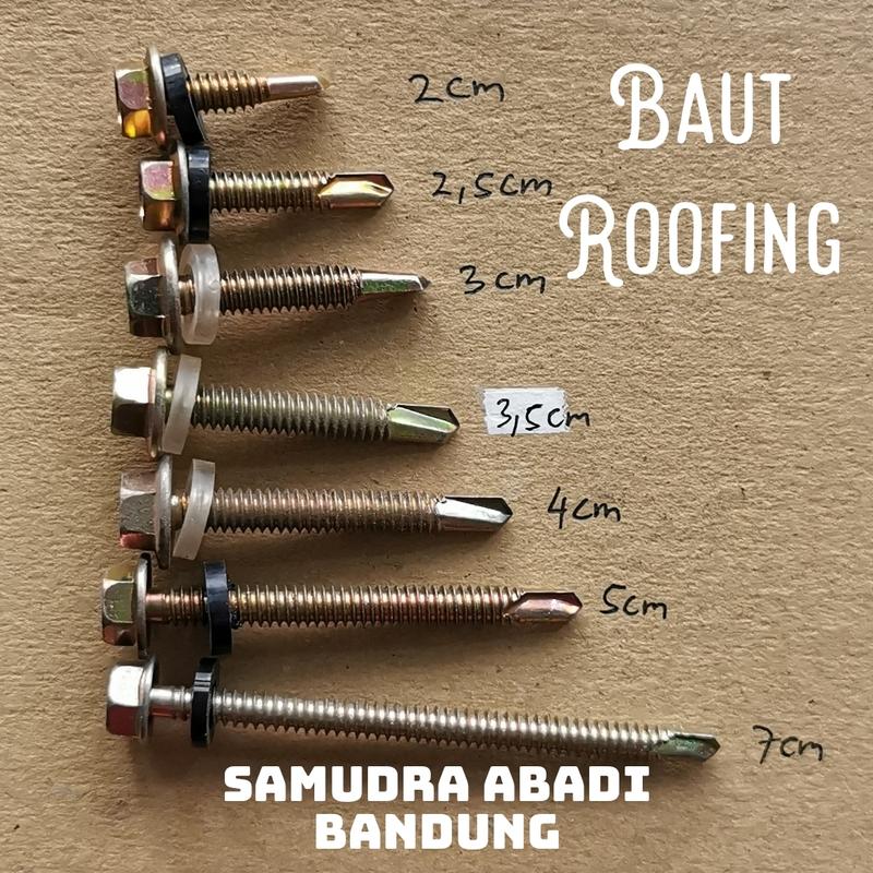 Baut Baja Ringan Roofing Berbagai Ukuran Ready Bandung - Shop | Tokopedia