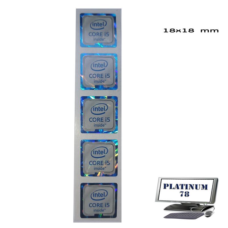 Sticker Stiker Logo intel Core i5 Gen 6 Original - Shop | Tokopedia