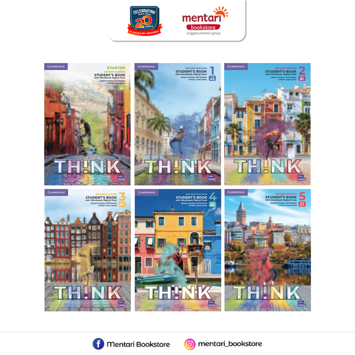 Jual Cambridge Think British English w/ Digital Pack 2nd Edition | Buku ...