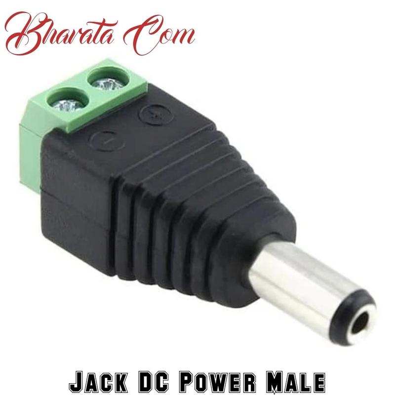 Soket DC Male Taiwan Kuning/Konektor Power DC CCTV - Shop | Tokopedia