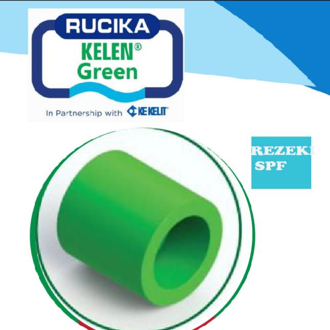 Sock Sok PPR 3/4" 1" Inch 25mm 32 mm Coupler 25mm Rucika Green Tigris ...