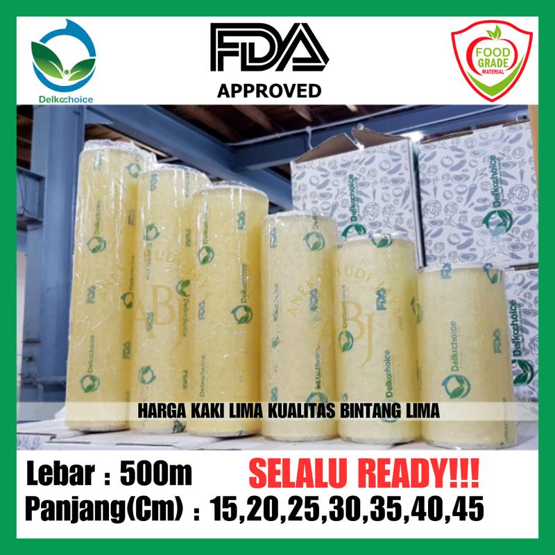 DelkoChoice Plastik Wrapping Pembungkus makanan Food Wrap Cling - Shop ...