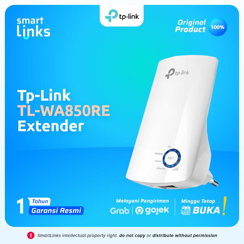 TP-Link TL-WA850RE Penguat Signal TPLINK 850RE Wifi Extender/ Repeater ...