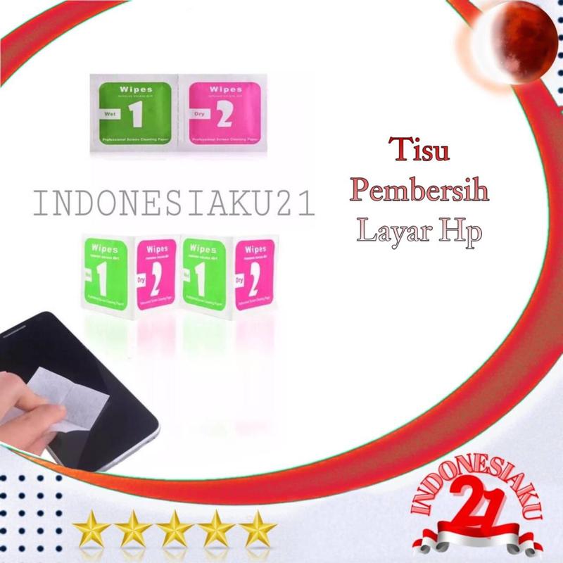 tisu pembersih layar hp android tempered glass - Shop | Tokopedia