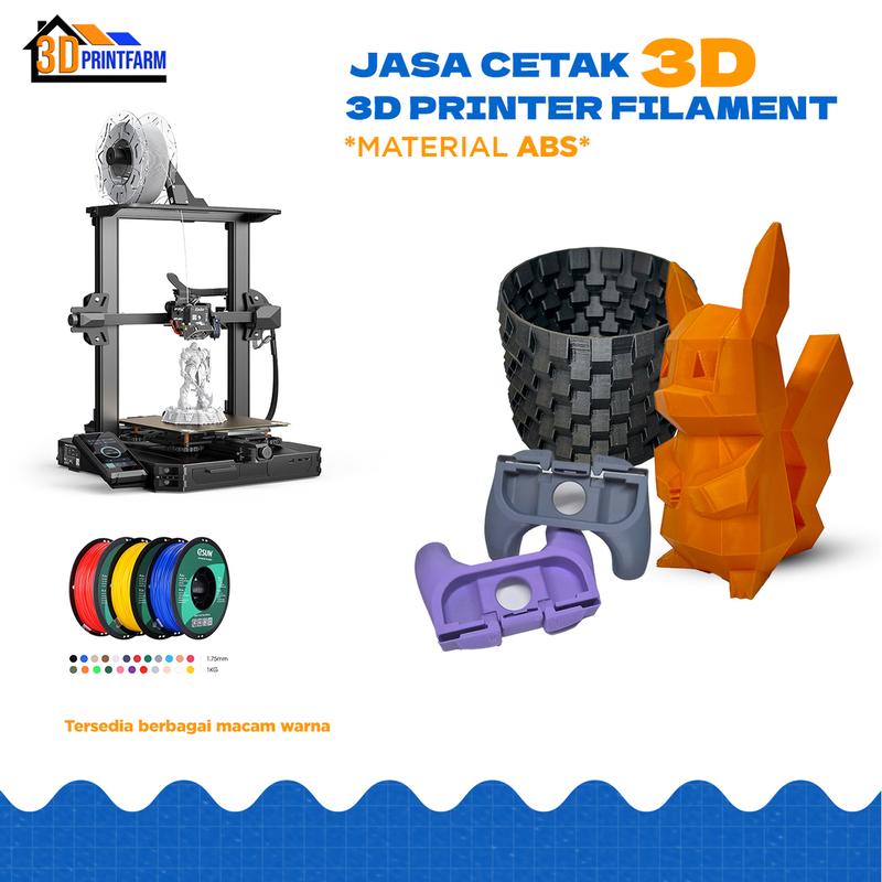 Cetak 3D Print ABS / custom 3D printing / 3 Dimensi Printer - Shop ...