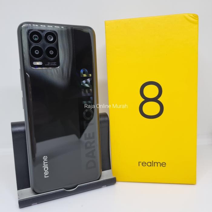 Jual Realme 8 4G 8/128 GB Handphone Second Bekas Resmi - Hitam - B ...