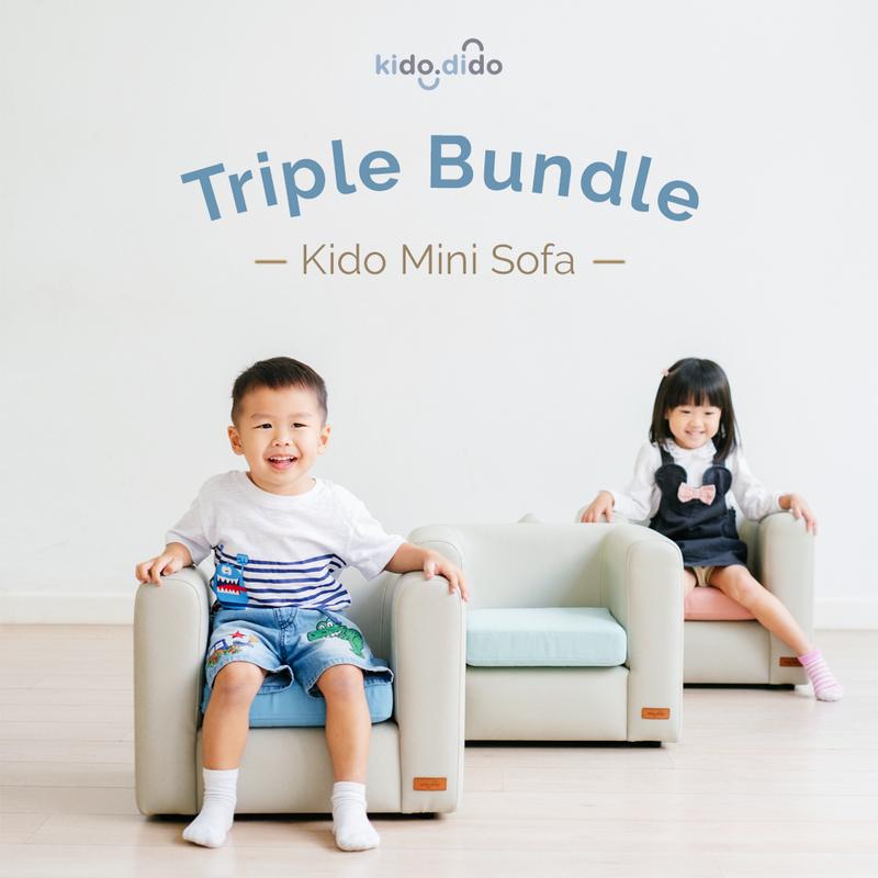 [Triple Bundle!] 3 sets of Kido Mini Sofa by Kido Dido - Shop | Tokopedia