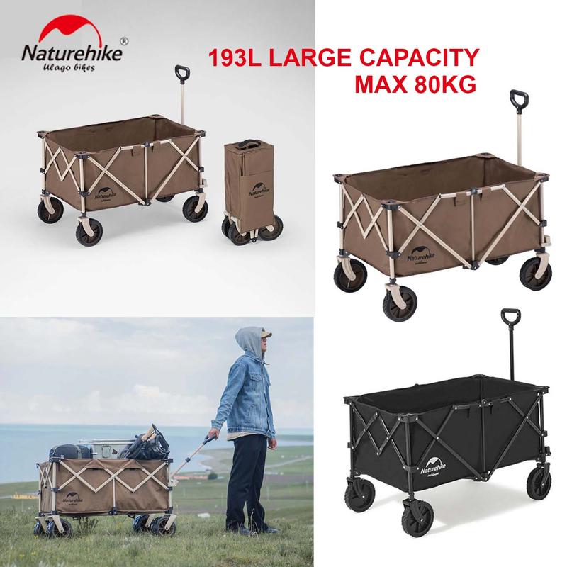 troli lipat NATUREHIKE TC02 NH20PJ005 folding trolley gerobak dorong ...