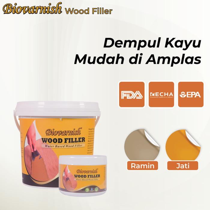 Jual Filer Kayu Water Based Biovarnish Wood Filler Warna Jati dan Ramin ...