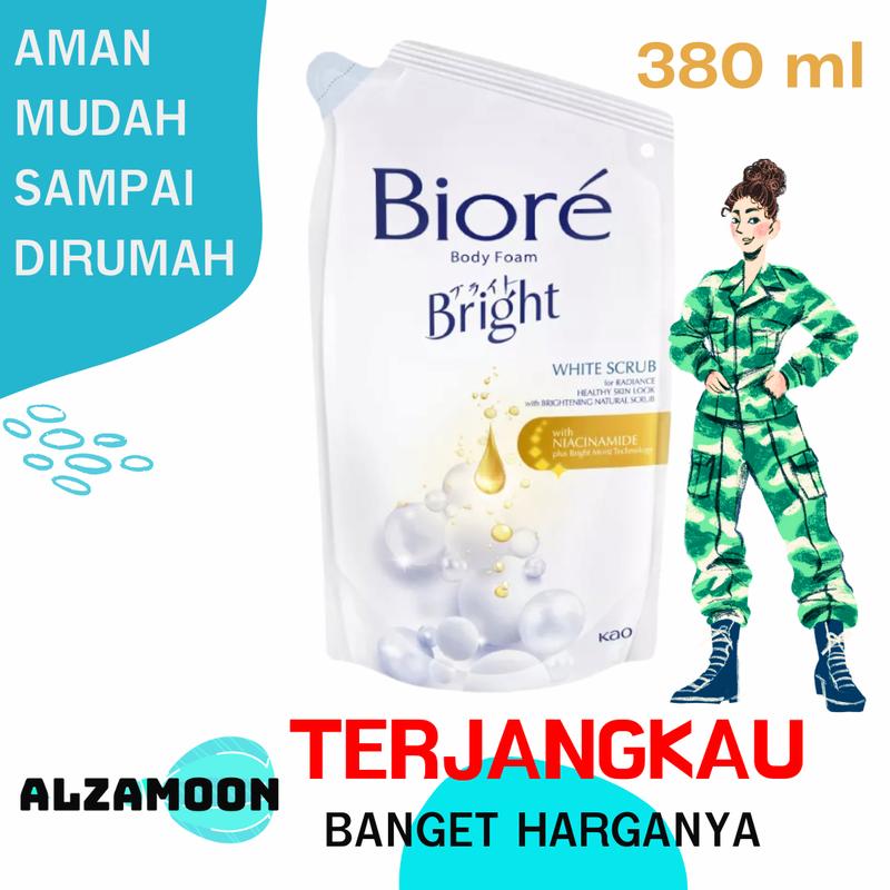 Sabun Biore Bright Cair white scrub Freshen Matcha Lovely Sakura - Shop ...