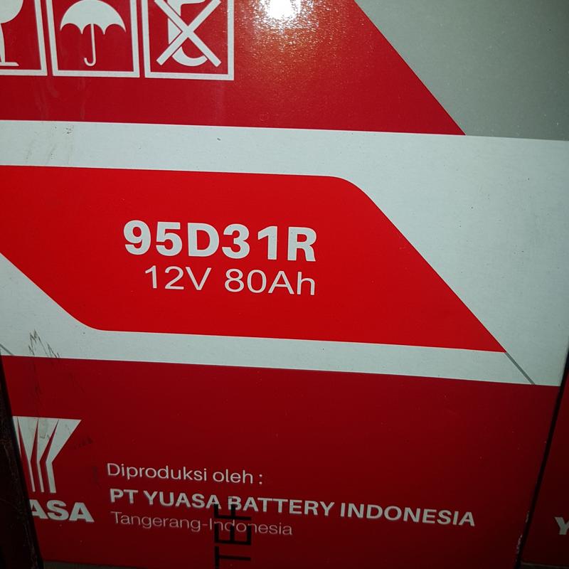 Yuasa 95D31R 12v 80ah - Shop | Tokopedia