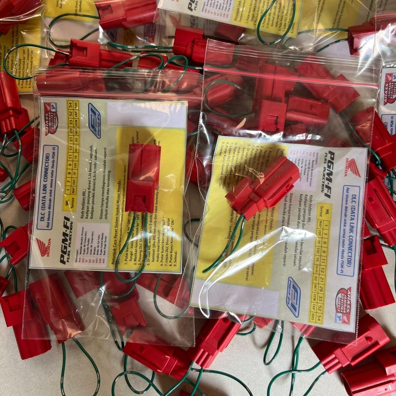 Soket Reset Motor 6 PIN EURO 5 DLC SCS Connector Honda PCX 160 - Shop ...